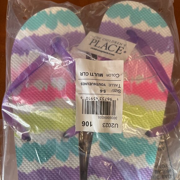 The Children's Place | Shoes | Girls Childrens Place Size 56 Flip Flops ...